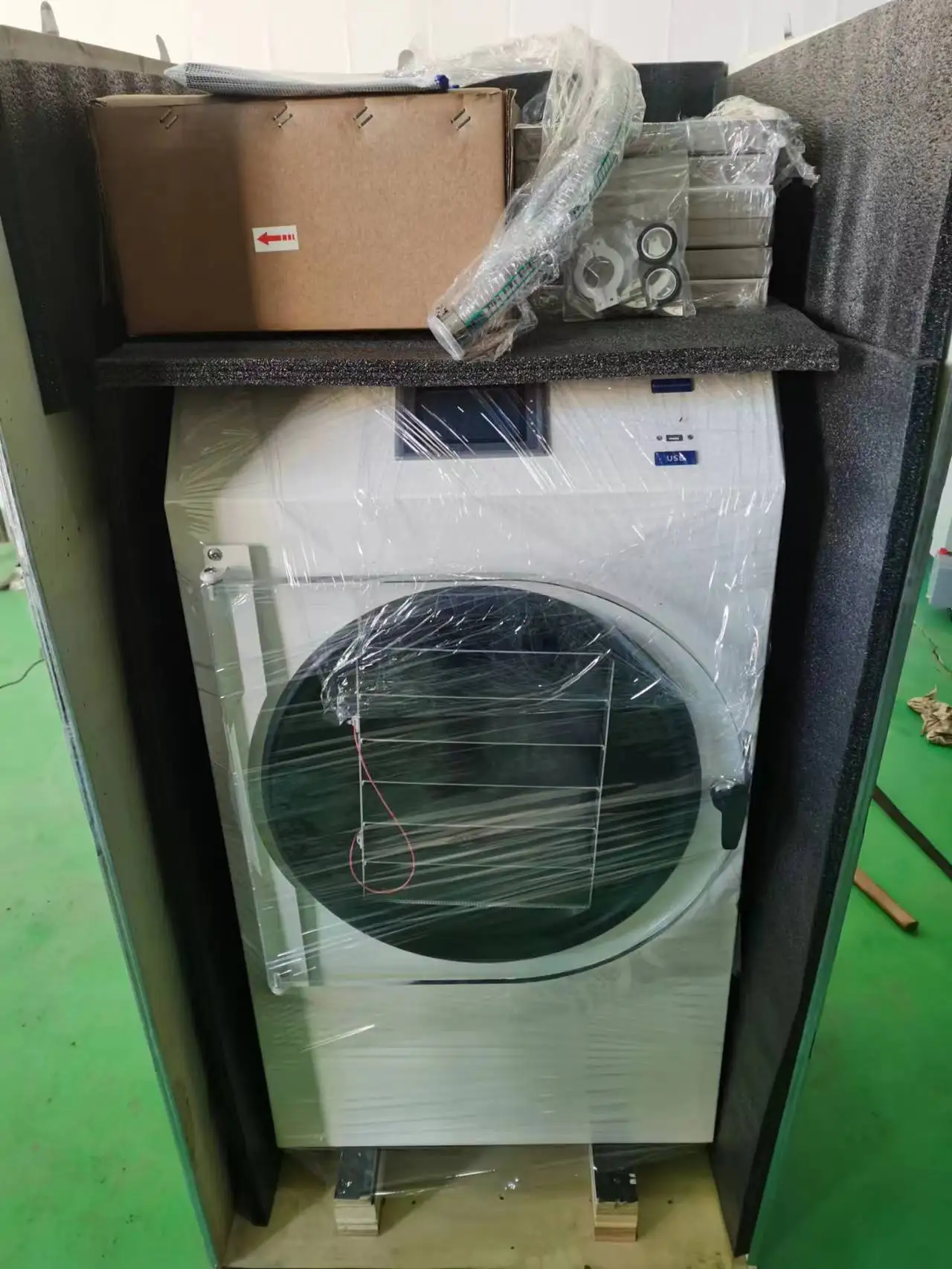 10kg Stainless Steel Freeze Dryer Machine Home Use Equipment Freeze ...