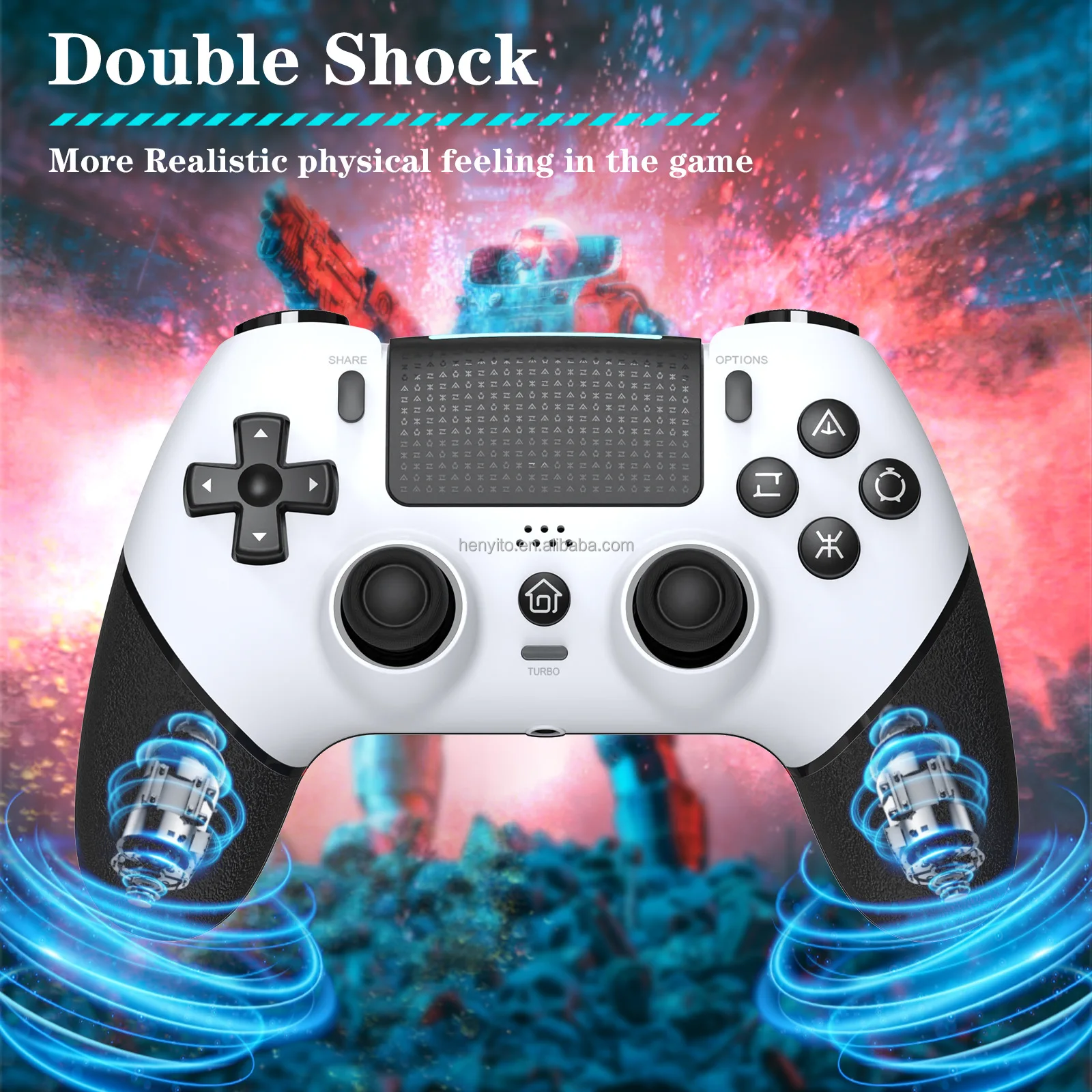 OEM Game Controller Hall Joystick for P4 - Wireless Fun