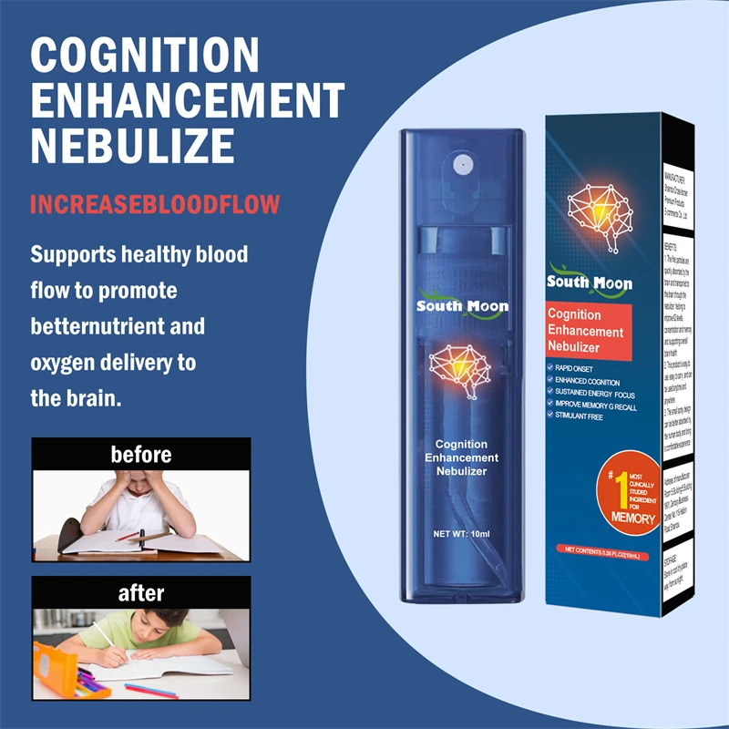 Memory Blur - Enhanced Cognition Spray for Brain Fatigue