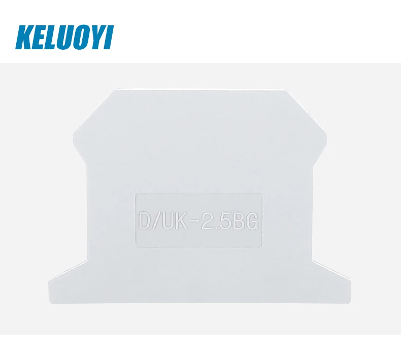 Zhejiang Cloy Terminal Block Connector D/uk-2.5bg Terminal Block Baffle ...