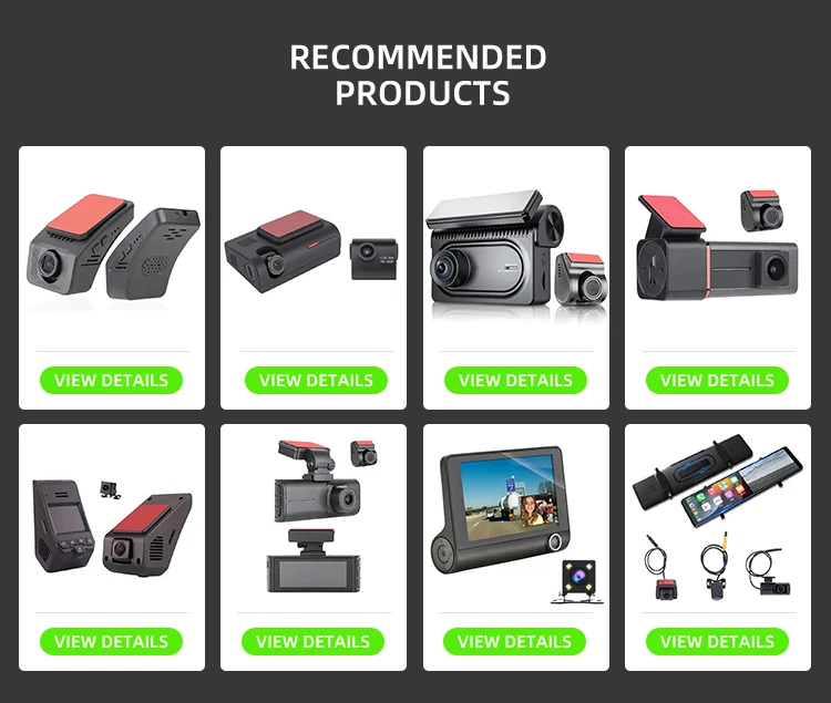 Factory Customized Touch Screen Adas 4k Dash Cam Front And Rear Video ...