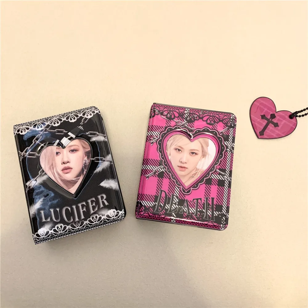 Custom K-pop Binder Pvc Korea Mini Portable Kpop Scrapbook 3 Inch Photo ...