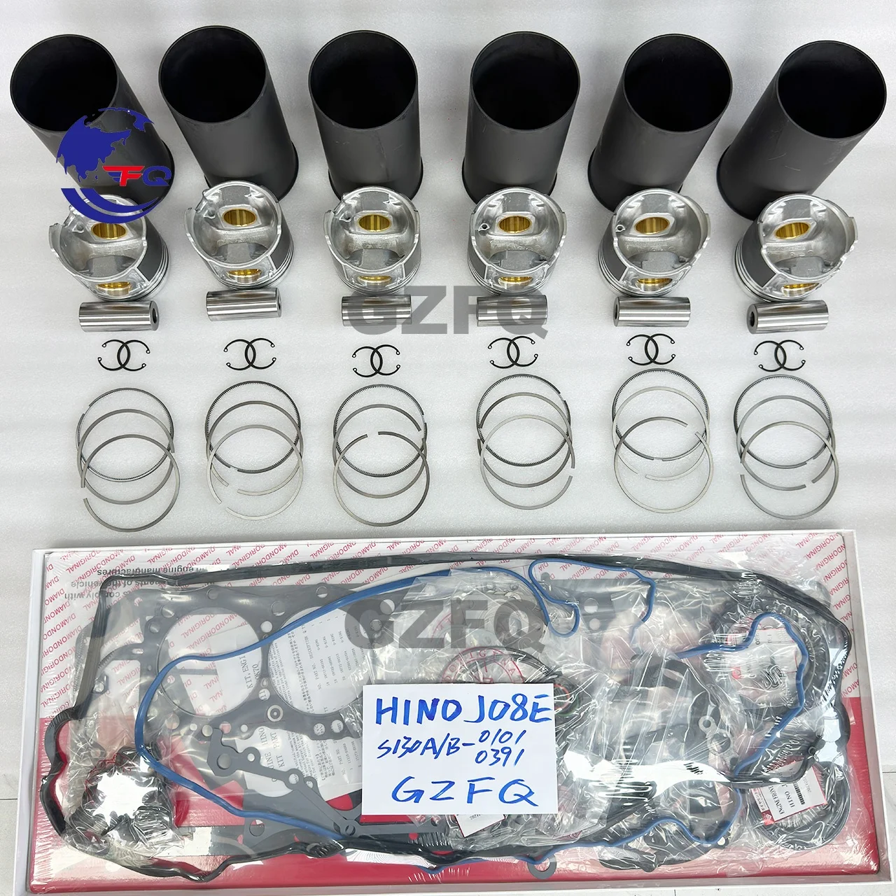 HINO J05E J08E J08C H06C H07C H07D N04C E13C S05C Engine Repair Kit