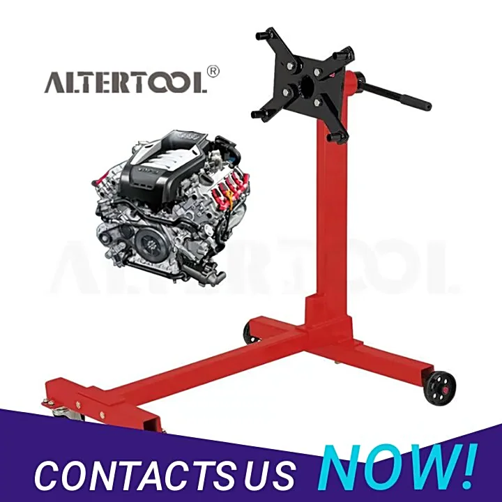 1000lbs Adjustable Lift Equipment Heavy Duty Rotating Engine Stand For ...