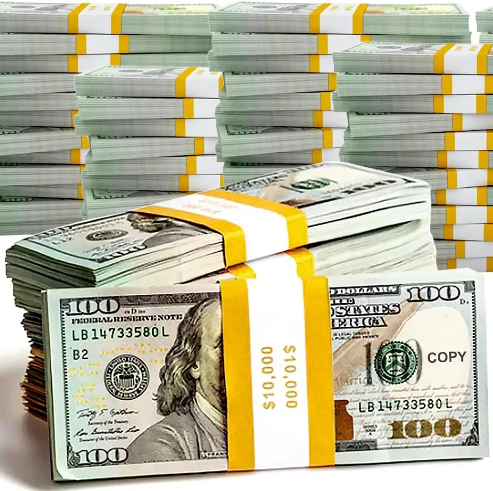 Ts High Quality Popular Usa Prop Money 20 100 500 Dollar Custom Size ...