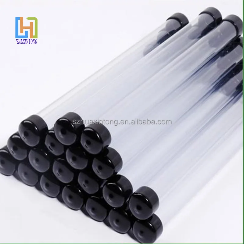 Wholesale Plastic Transparent Cigar Packing Tubes Clear Storage Tubes ...