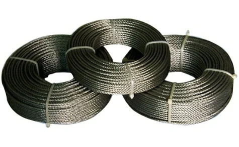 Inner Wire Steel Wire Rope 1*19 and 7*7 Galvanized Steel Wire Rope ...