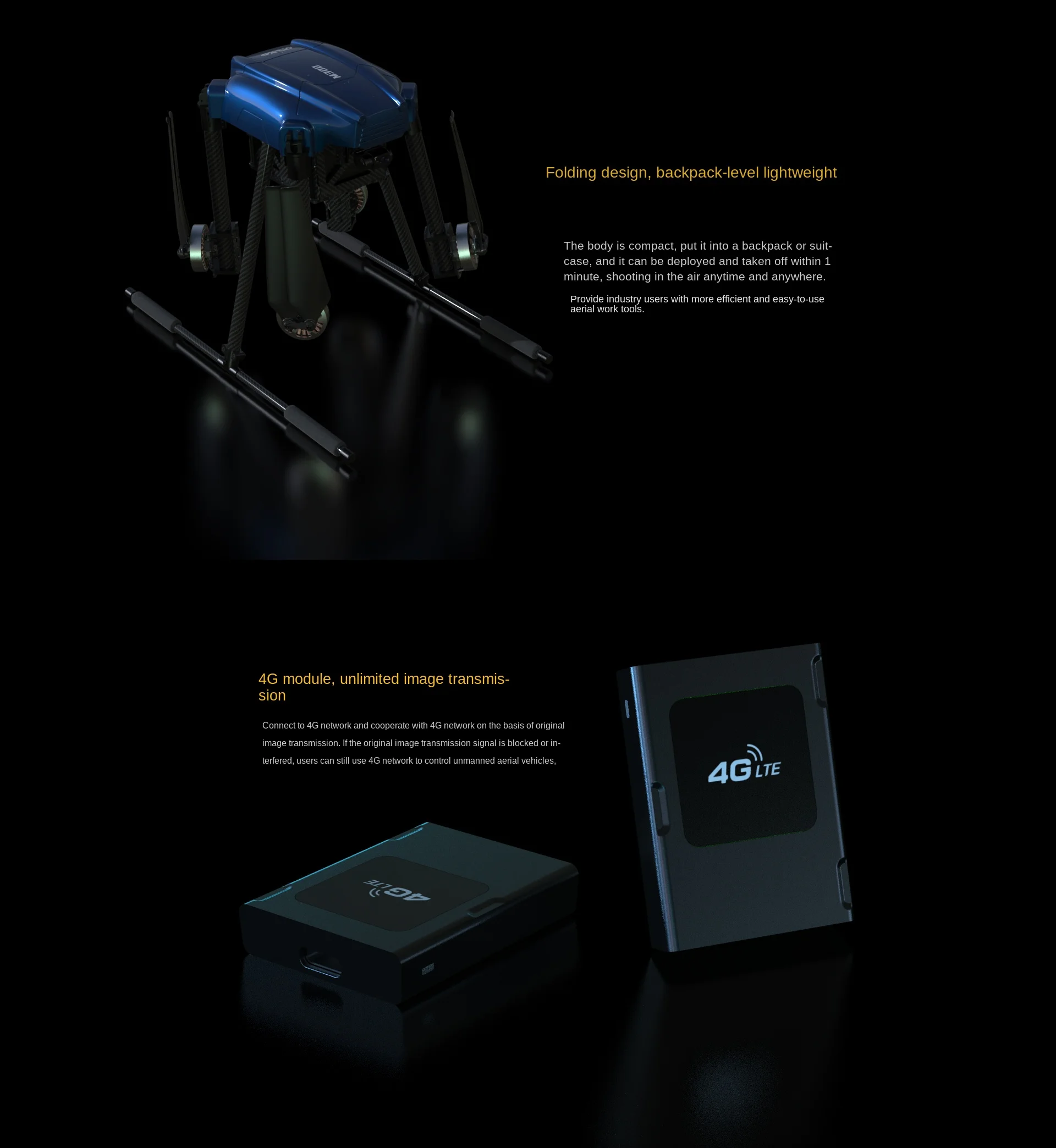 Drone Airdrop System 3kg Payload Deliver Device Accessories Agriculture ...