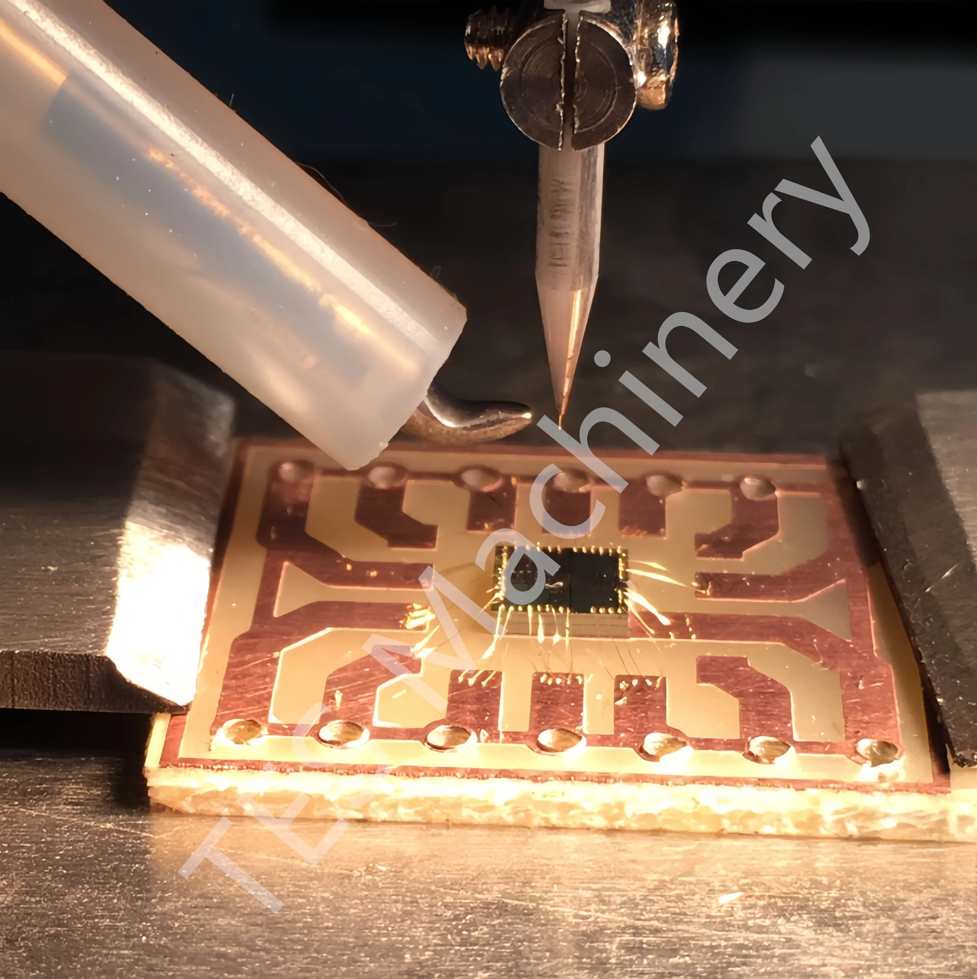 Ultrasonic Gold Wire Ball Bonding Soldering Machine