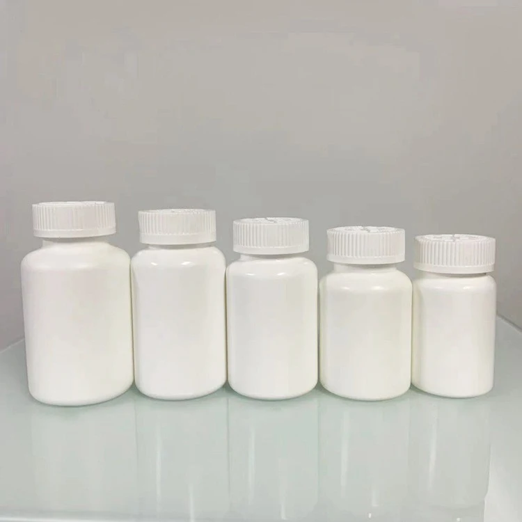 Wholesale Plastic HDPE White Capsule Bottle - 100ml to 200ml