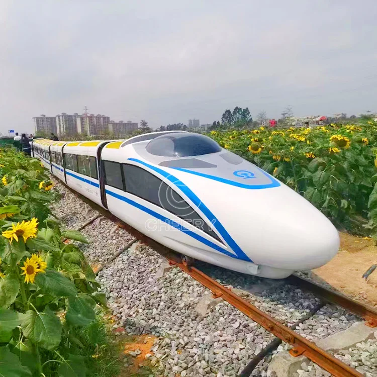 Outdoor Amusement Park Attraction - Holiday Village Train