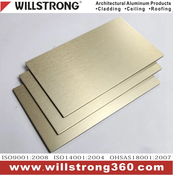 High Quality Frosted Aluminium Composite Panel For Exterior Wall And ...