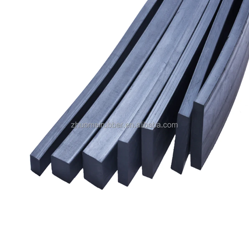 Zhuomei Black EPDM Rubber Setting Block - Durable & Versatile