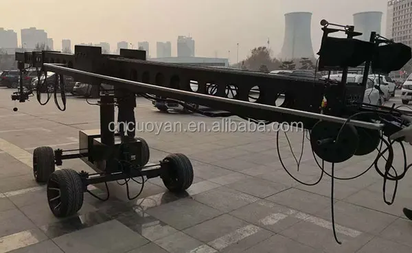9m Telescopic Camera Crane Jib - Smooth & Quiet Operation
