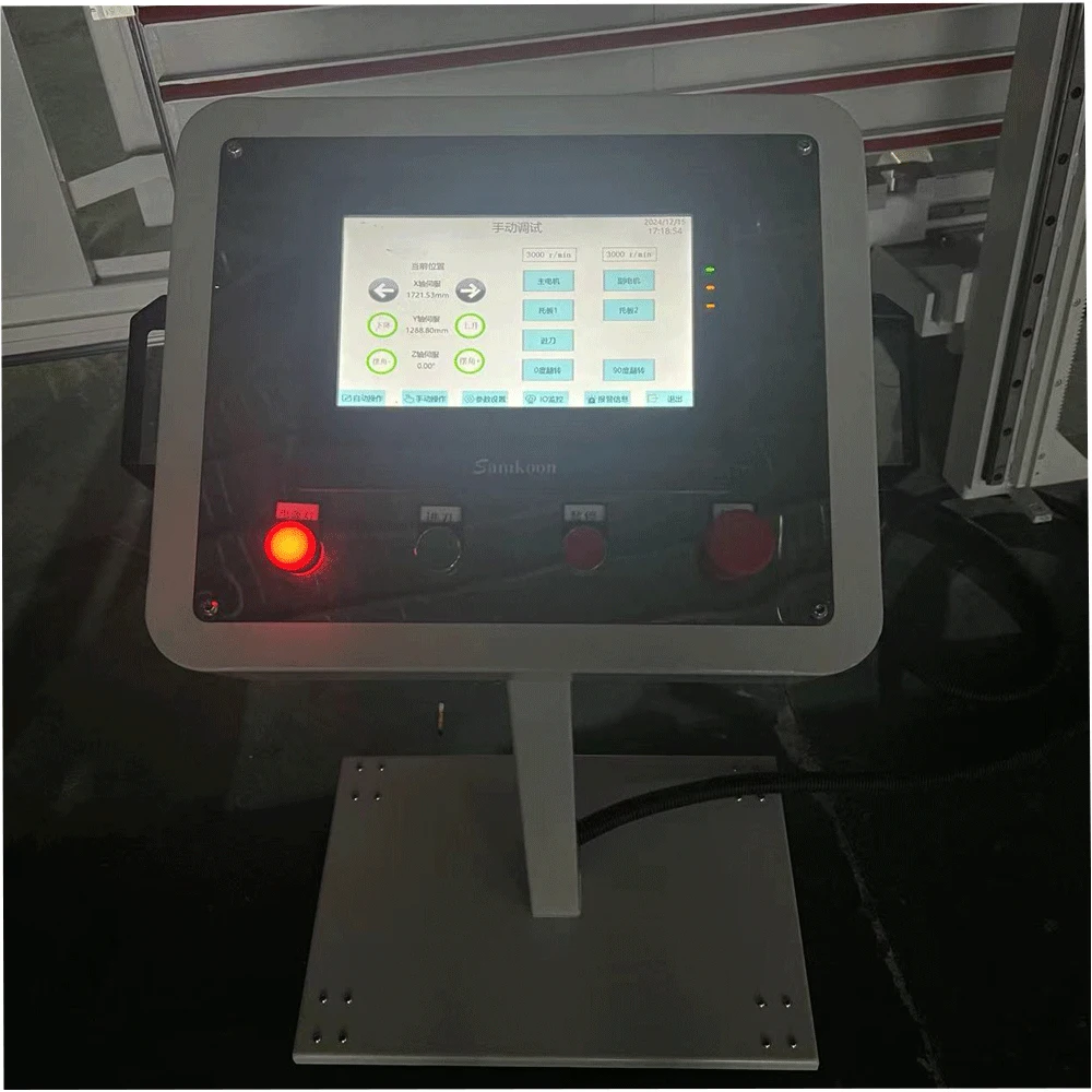 High Precision Double Blades CNC Automatic Vertical Saws