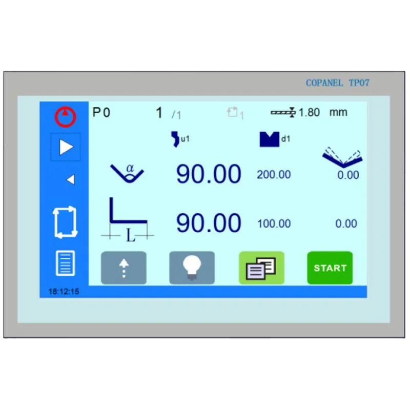 Tp10s Controller System For Hydraulic Press Brake,Cnc Bending Machine ...