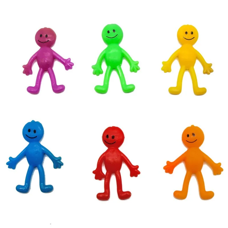 Promotional Cheaper Fidget Toys Smiley Face People Colorful Party Favor ...