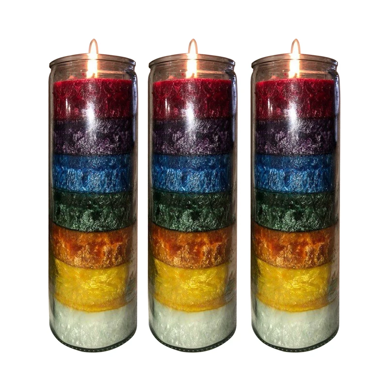 Wholesale 7 Day Mega Glass Rainbow Color Devotional Religious Prayer ...