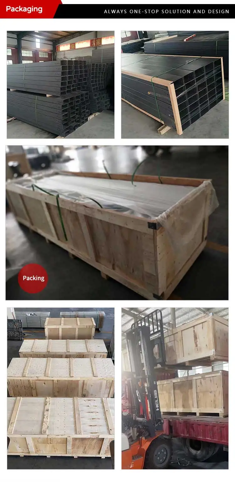 Vertically Bent Fireproof Cable Tray and Hot-dip Galvanized Cable ...