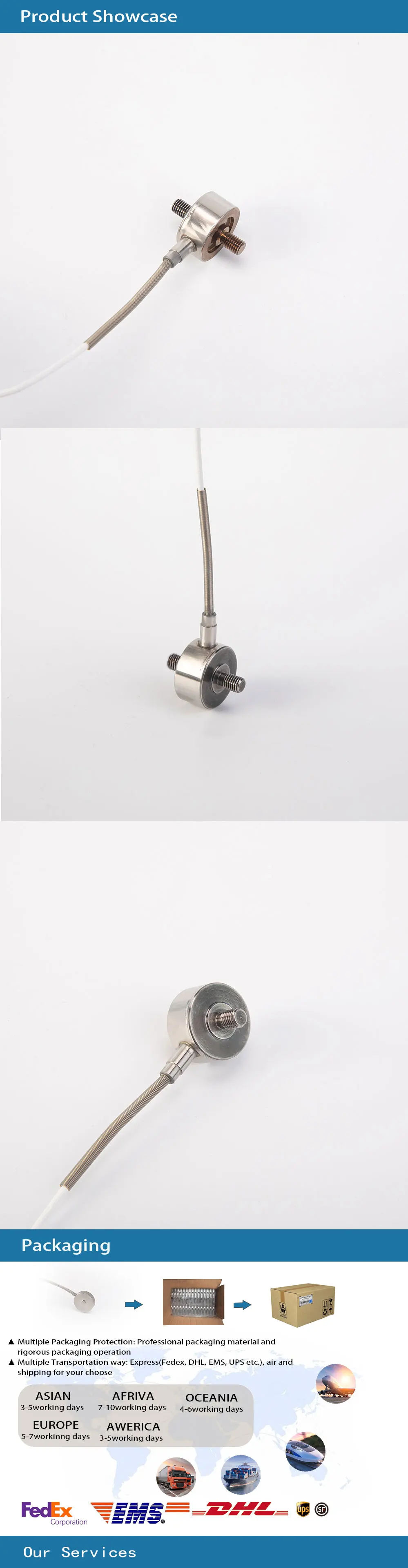 Micro Miniature Load Cell Tension Sensor Pull Rod Spoke Type Load Cell ...