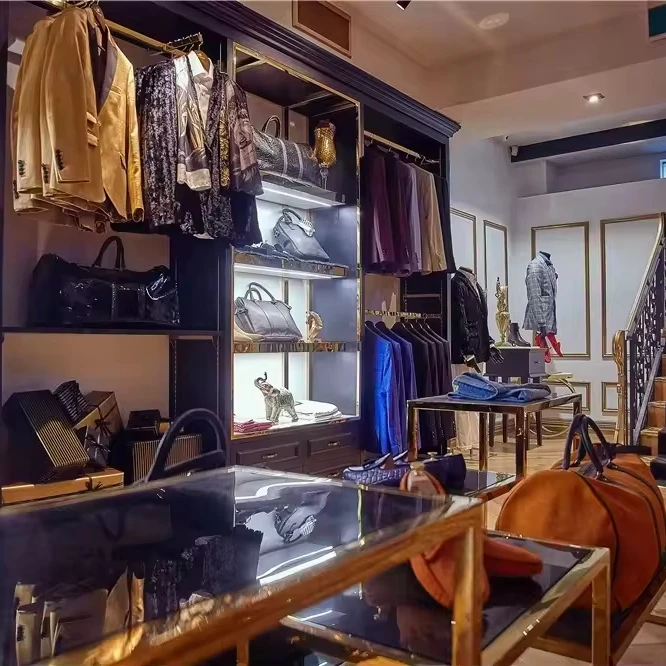 Men Suit Display Rack Display Cabinet Men Clothes Store Decoration Mens ...