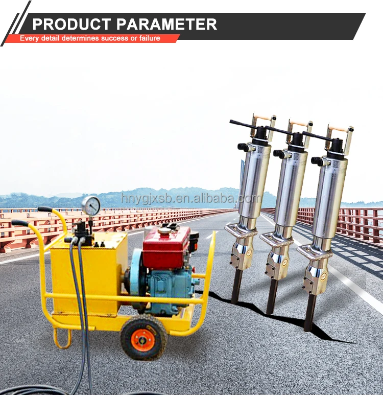 Compact Rock Splitter - 28kg Portable Design for Confined Spaces