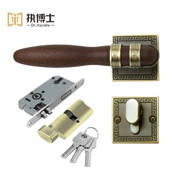 New Quality Chinese Stsilverdroom Door Handles Locks Separate Lock ...
