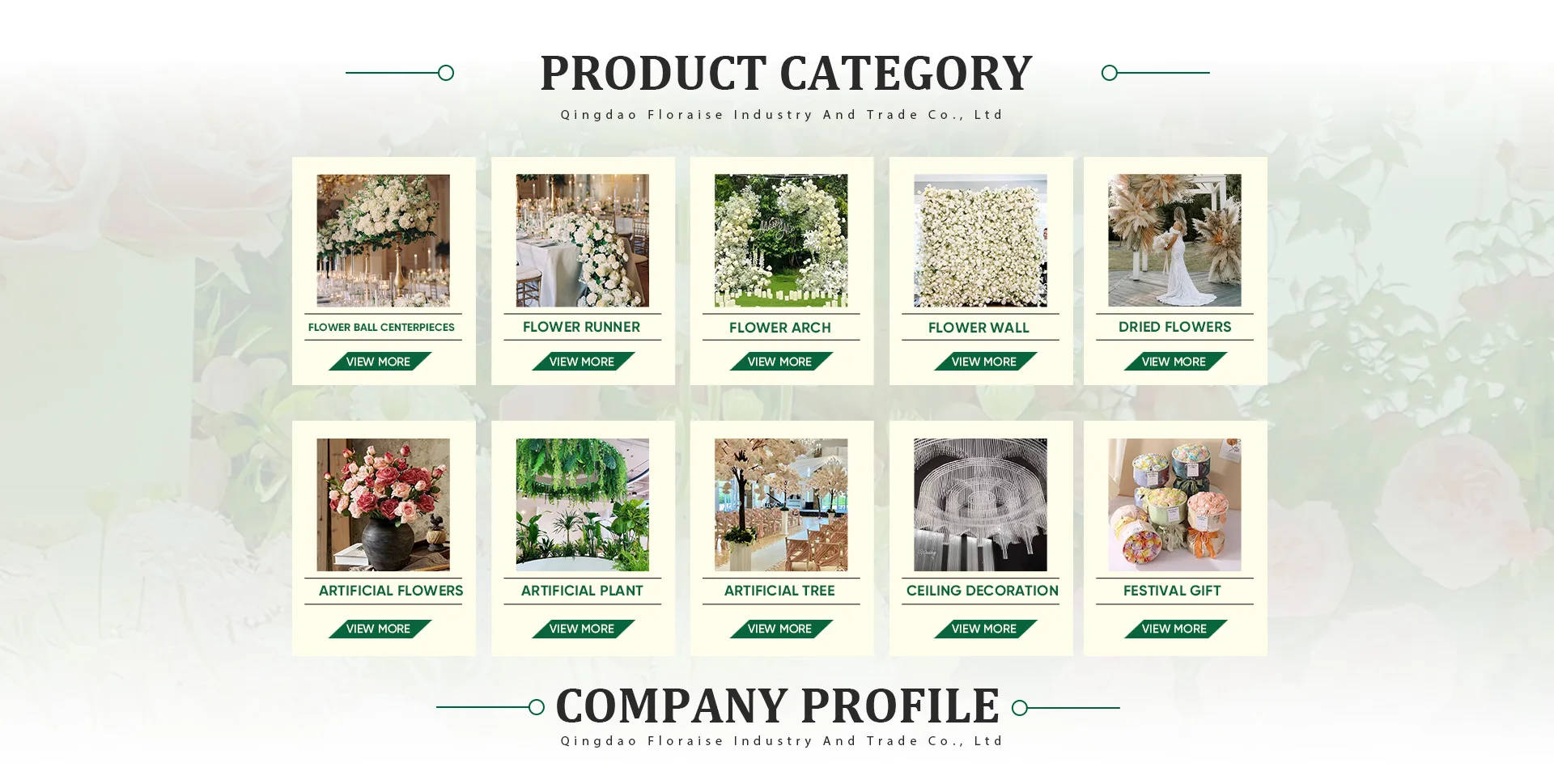 Company Overview - Qingdao Floraise Industry And Trade Co., Ltd