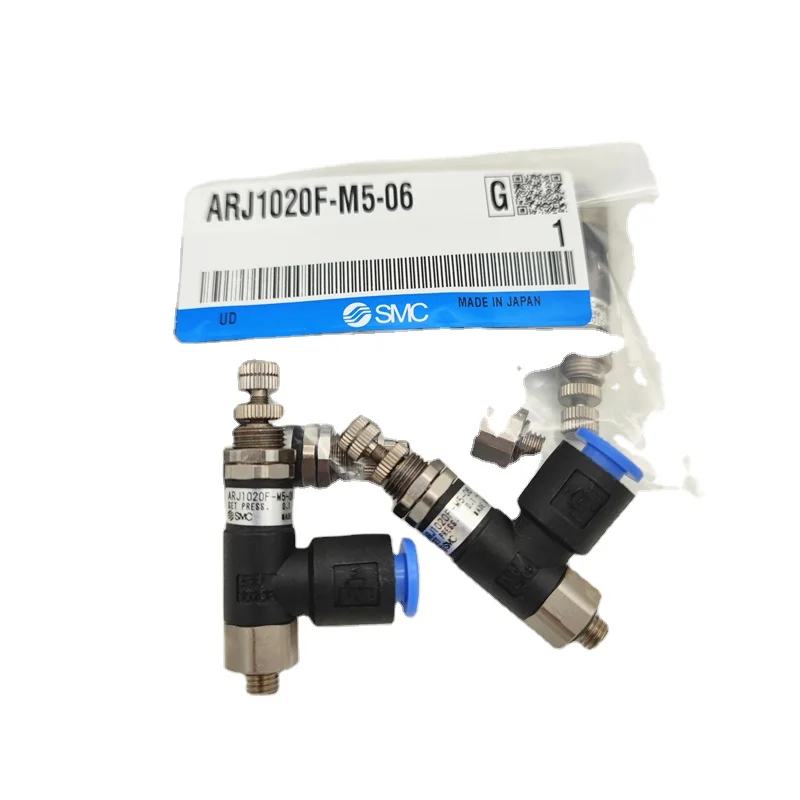 SMC Pneumatic Air Parts Connector Miniature Regulator ARJ1020F-M5-04 ...