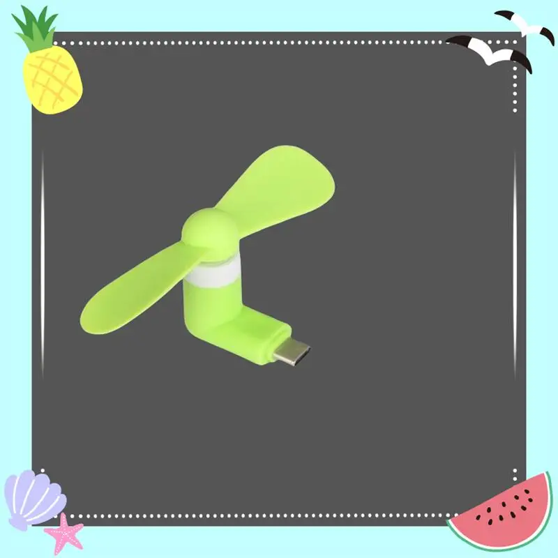 New Cheap Mini Portable Cool Phone Fan For Apple Iphone Type-c Micro ...