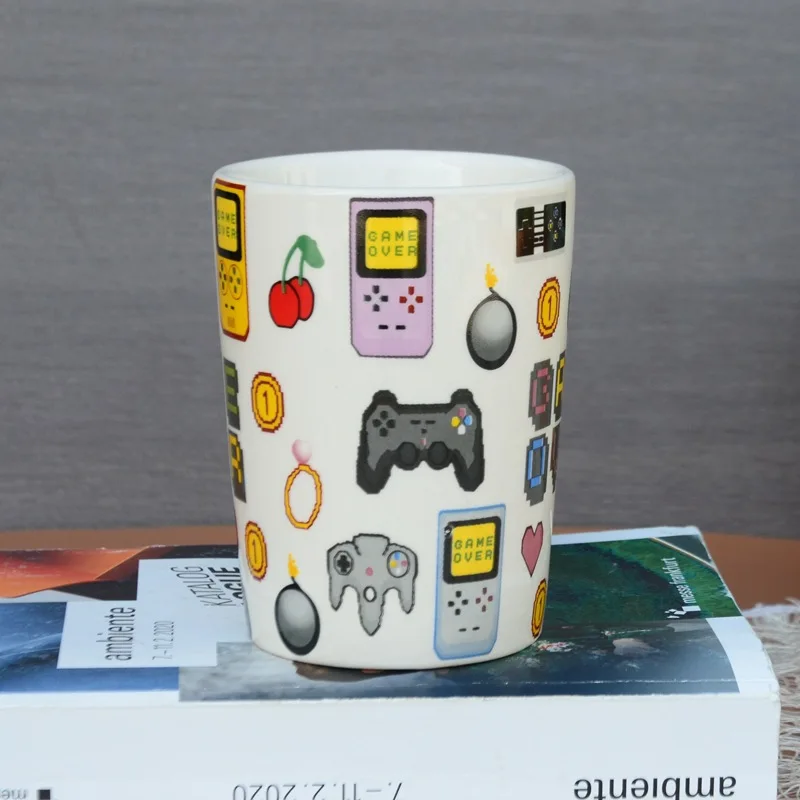 Uchome Custom Logo Ceramic Creative Game Over Coffee Mug - Buy Game ...