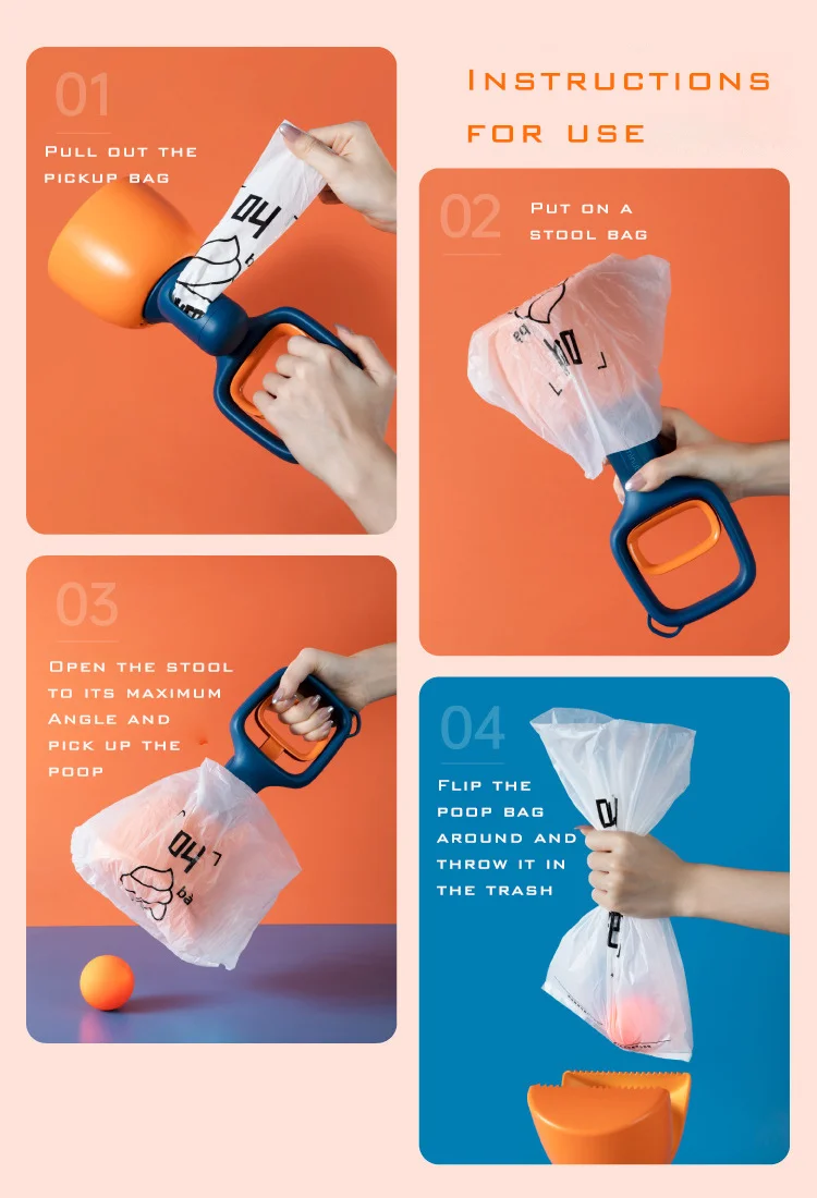 Outdoor Portable Dog Shit Holder Pet Poop Catcher Factory Pet Clean ...