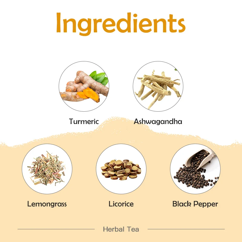 Private Label Tisane Immunity Boost Herbal Blend Tea