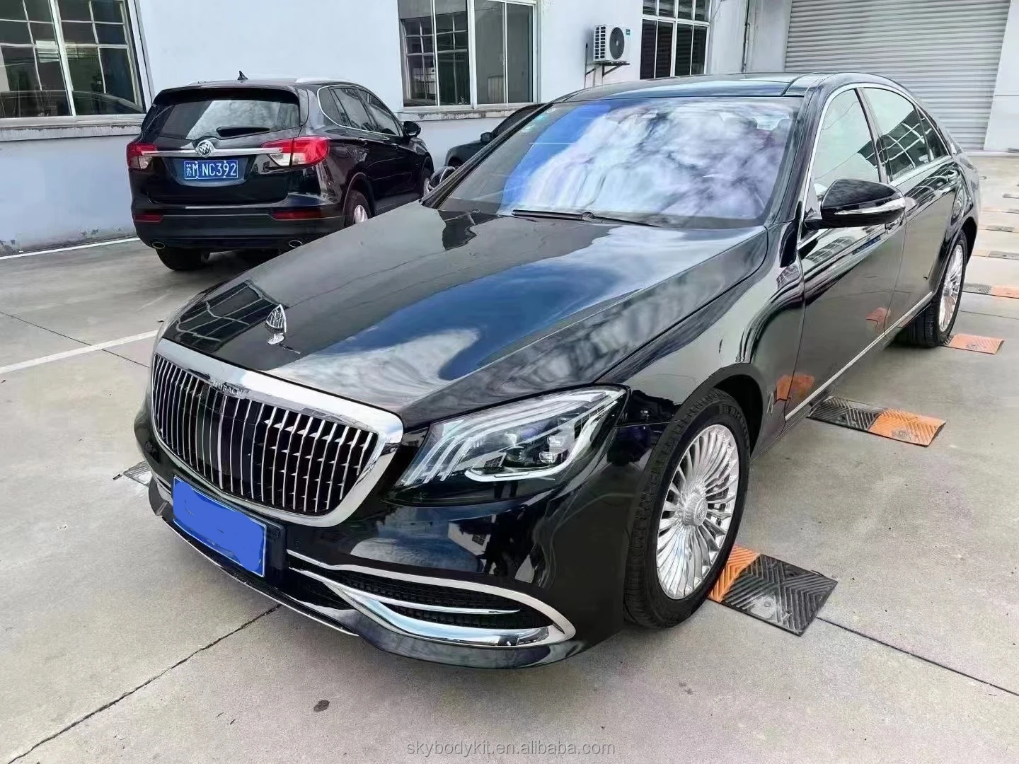 W222 Maybach Body Kit For Mercedes S Class W221 S450 S500 S400 Upgrade ...