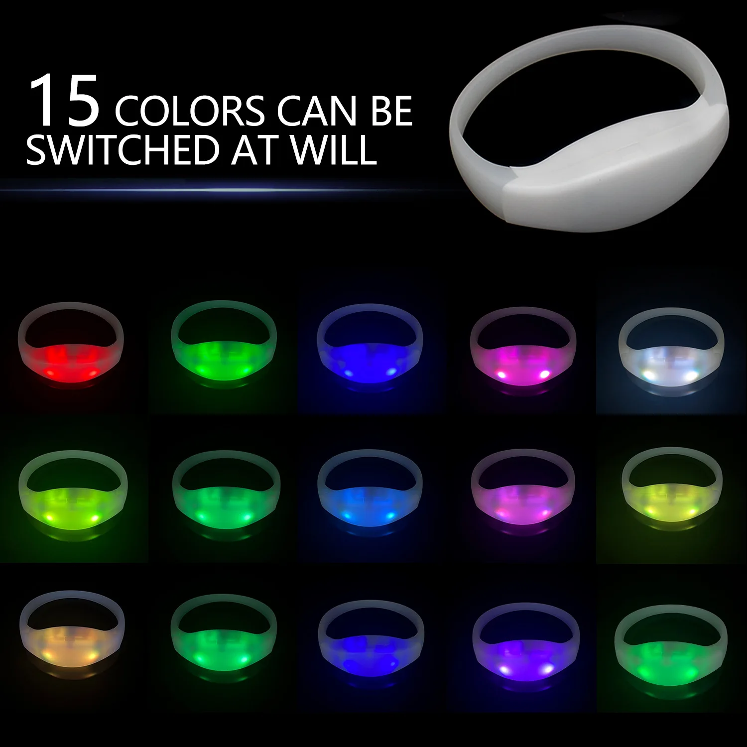 Dmx Remote Control Led Glow Bracelets Perfect Party Favors Super Star ...