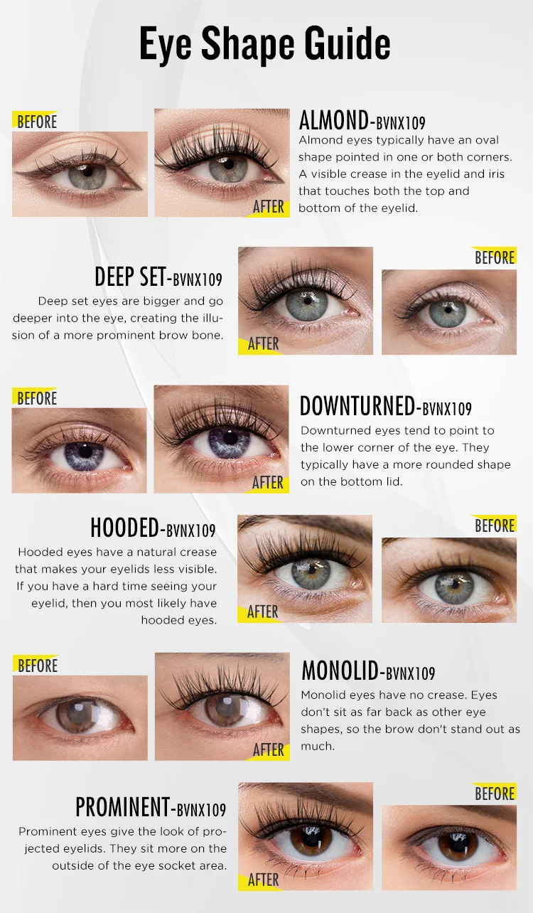 Hollyren 100% Handmade Faux Mink 3d Short Corner Lashes False Eyelashes ...