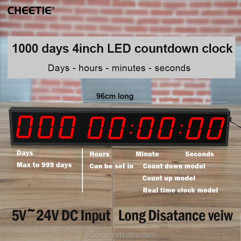 Cheetie Cp03 Large Display Countdown Timer Christmas Countdown Timer ...