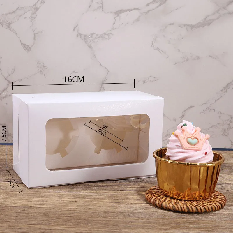 Individual Packaging Baking Boxes For Cakes White Baking Paper Box ...