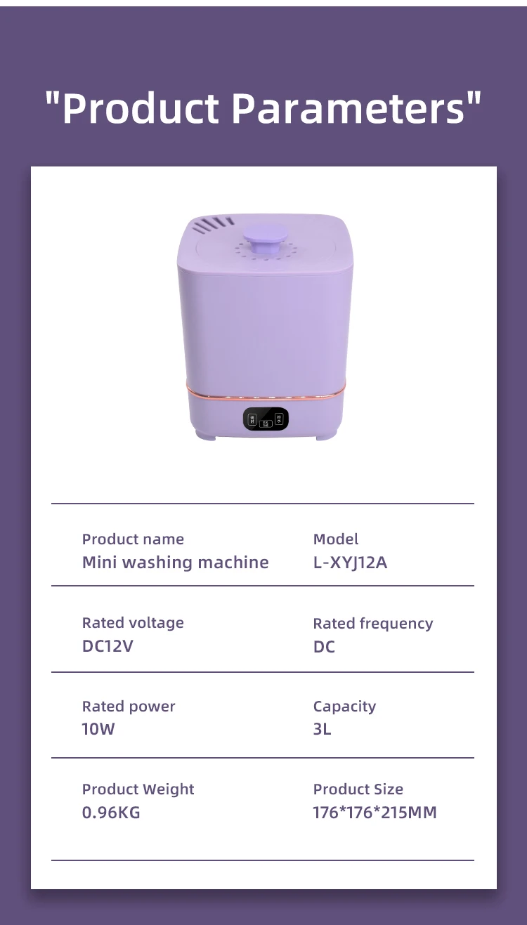 Factory Price Mini-washing-machine Front Loader For Socks Mini Washing ...