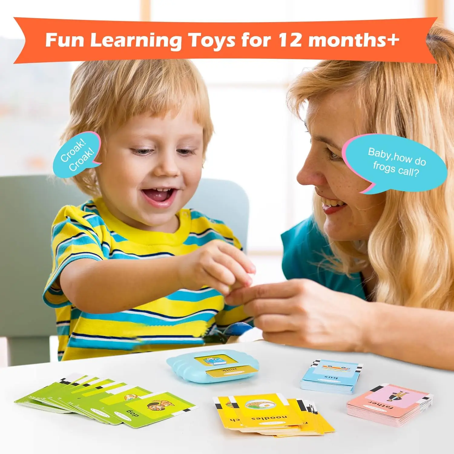 Kids Preschool English Learning Speech Therapy Machine Toy Interactive ...