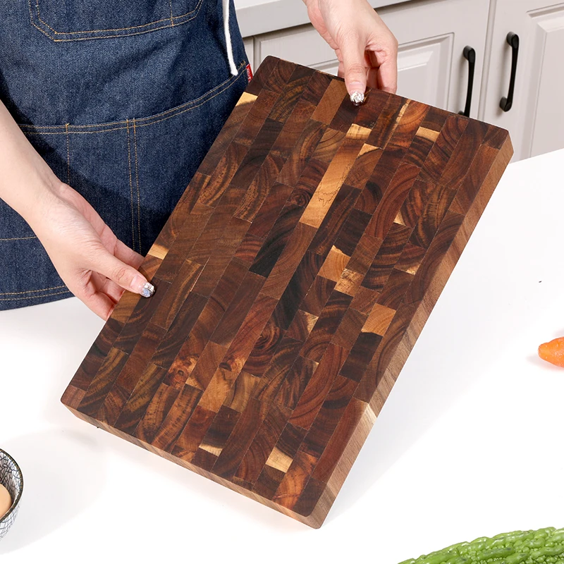 Nature Color Solid Wood Cutting Board - Sustainable & Durable