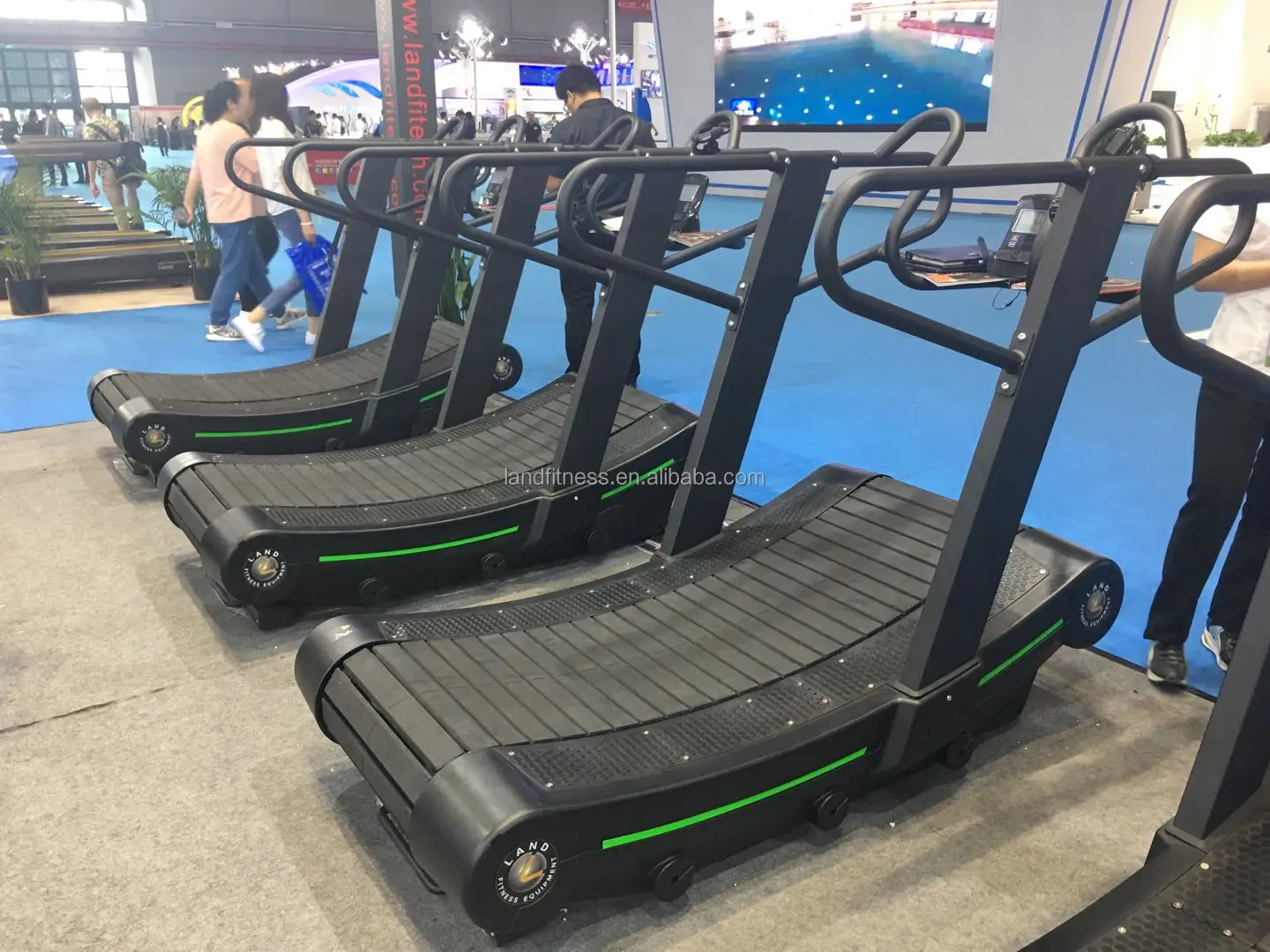 Multi-function Running Machine Curved Treadmill Running Machine No ...