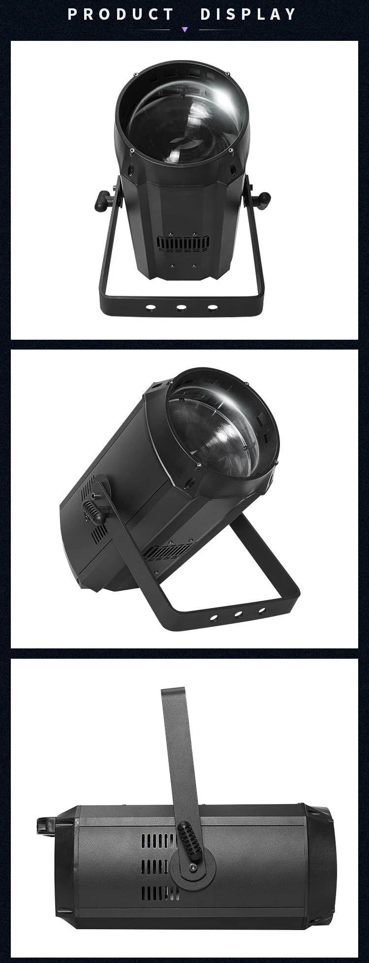 Electric Focusing Zoom Cob Profile Spotlight 300w Warm Wahite/cool ...