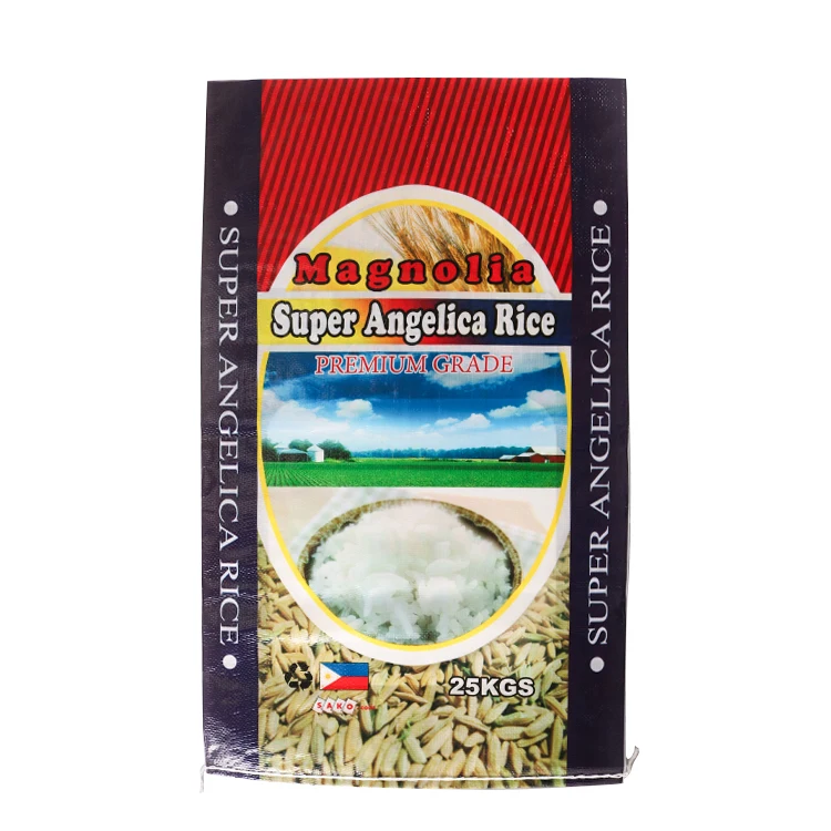 Customized Nigeria 25kg Rice Bags - Durable & Moisture Proof