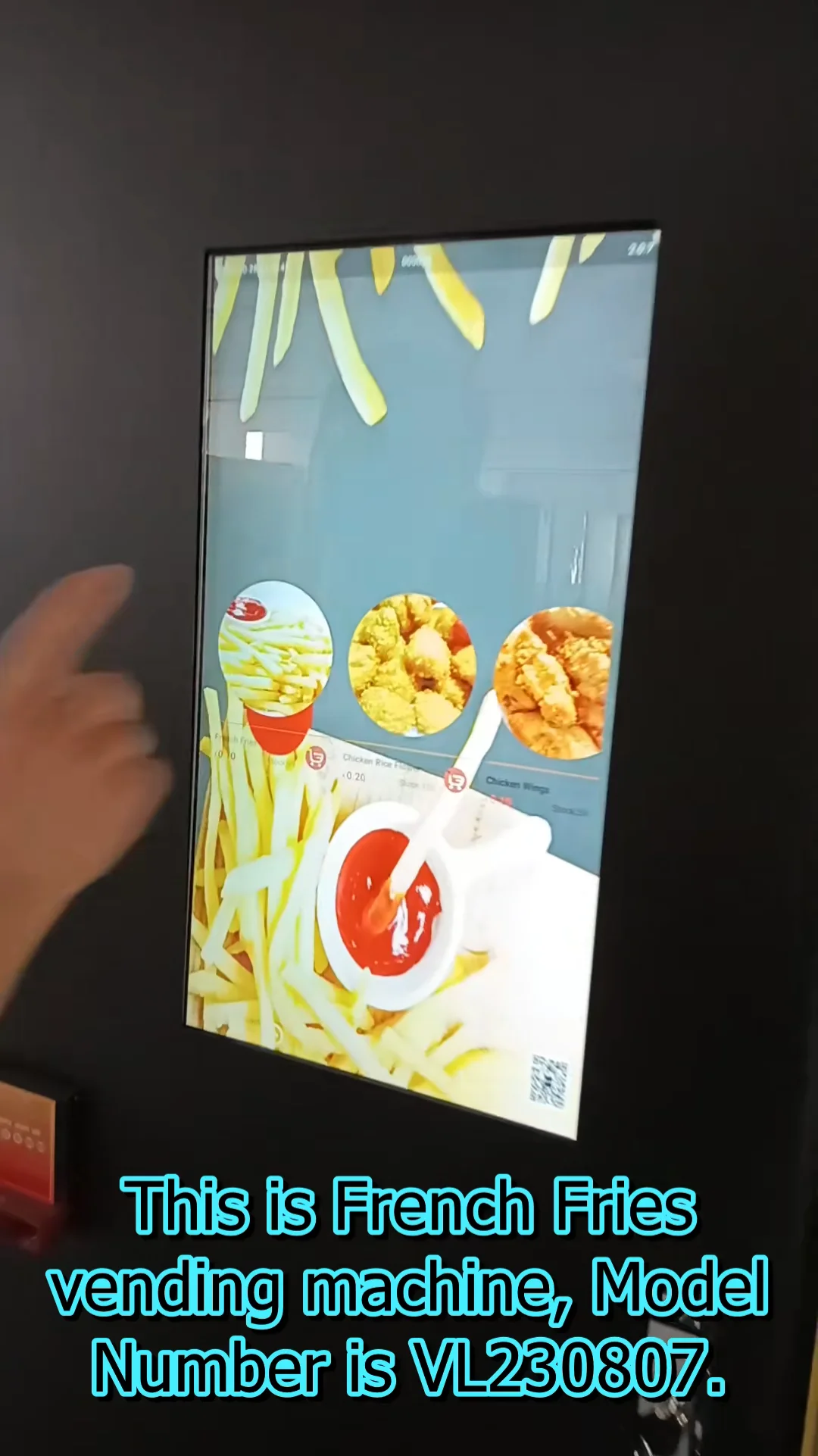 French Fries Vending Machine Automatic French Fry Auto Maker Customized ...