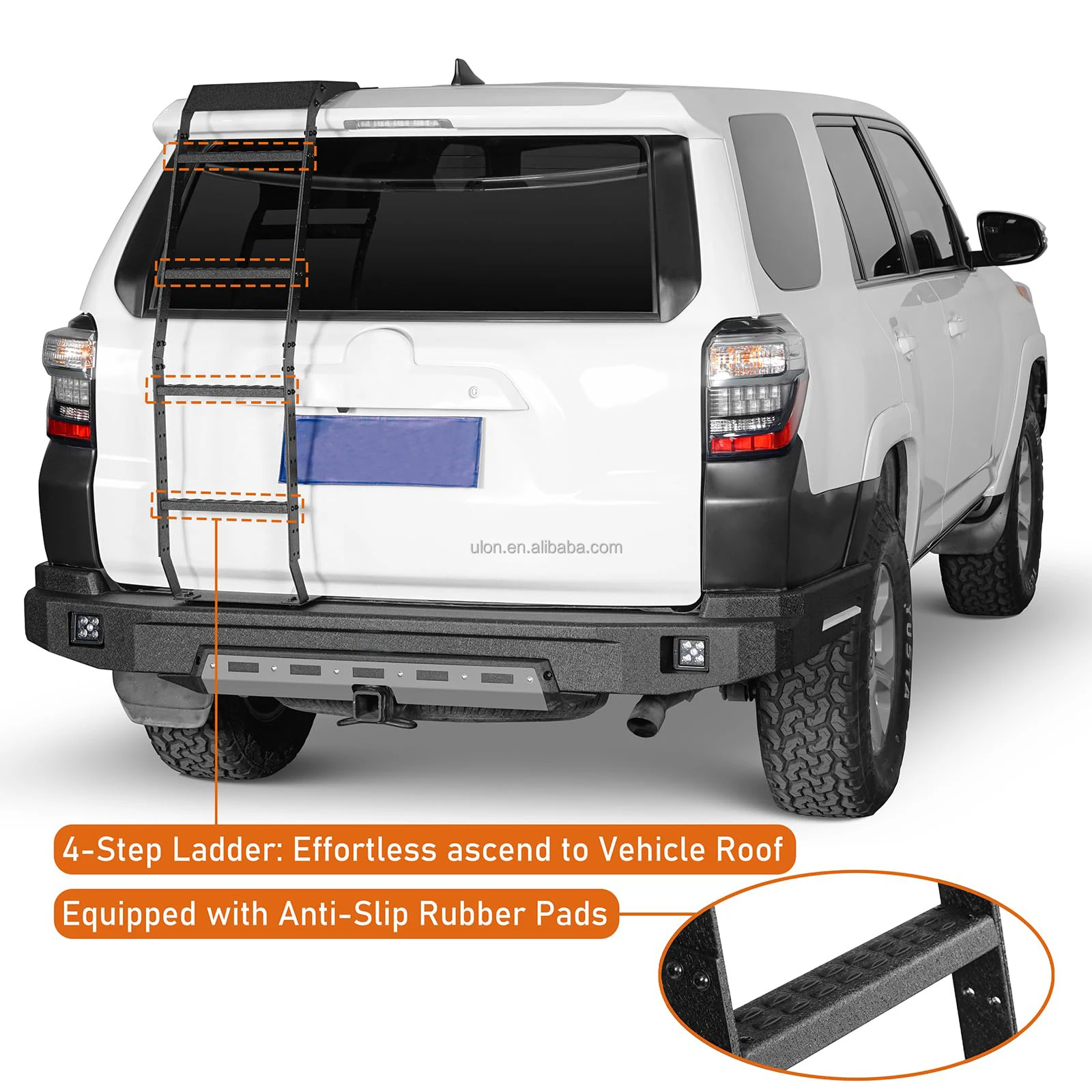Toyota 4runner 5th Gen - Rear Hatch Ladder Trunk Tailgate