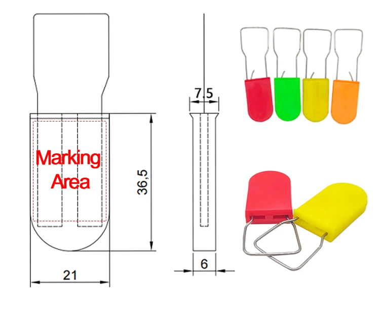 Plastic Line Padlock Security Seal Factory Tamper Evident Cargo ...