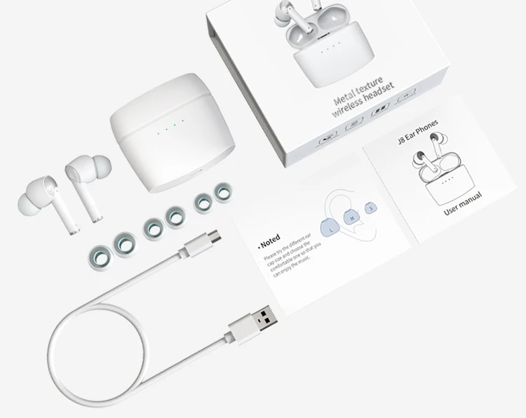 Bt 5.1 In Ear Headset Tws Earbuds Touch Control Audifonos Auriculares ...