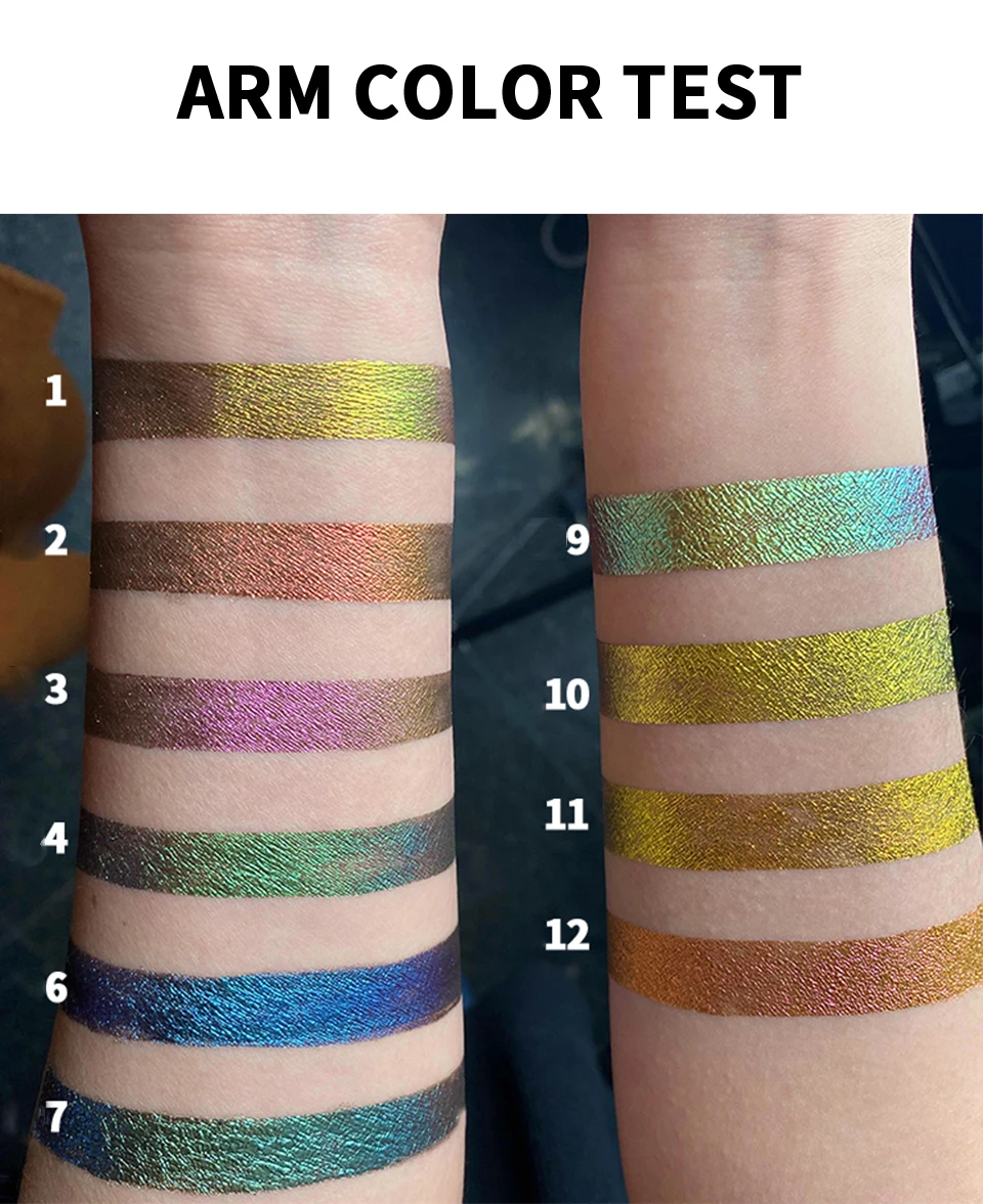 Halloween Makeup Duochrome Liquid Eyeshadow Chameleon Multichrome ...