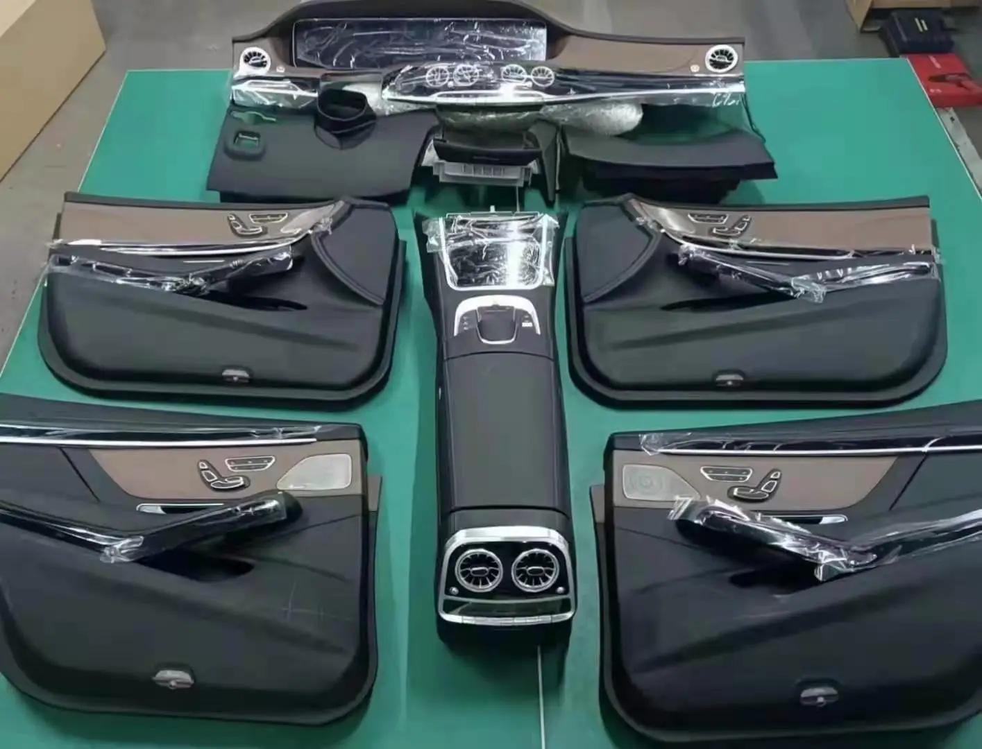 Car Accessories Upgrade Interior Kit For Mercedes Benz S Class W221 ...